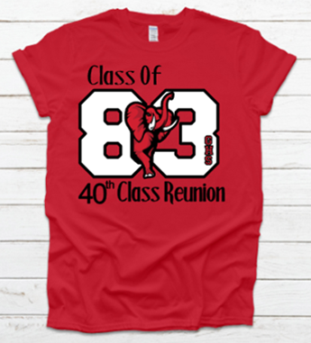 Gainesville High School - Class of 83 shirts – ABC Creative Designs LLC